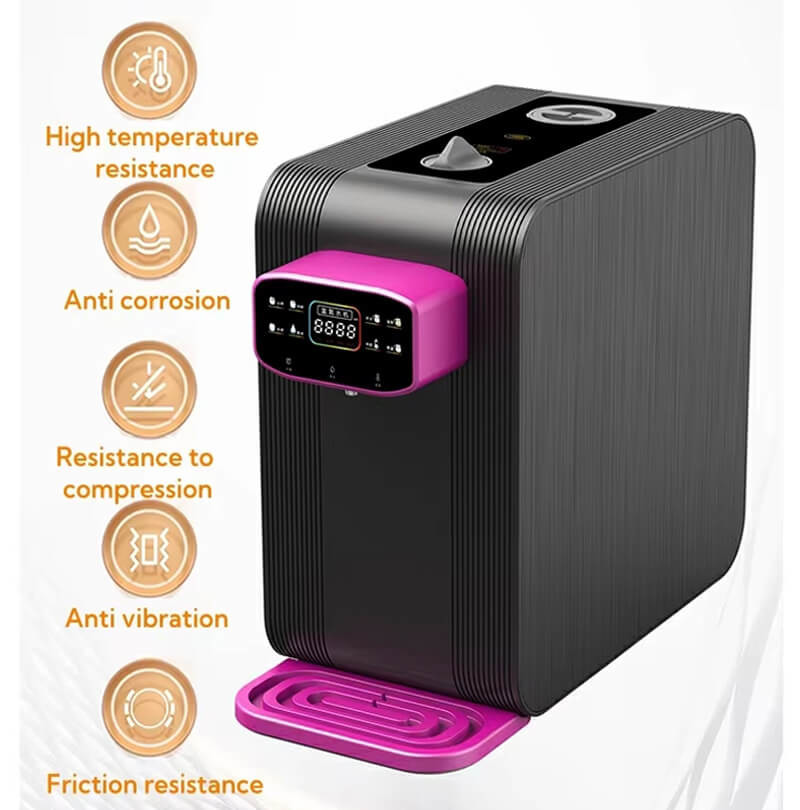 AC110/220V Hydrogen Water Machine Dispenser 4000ppb With Hot Water ...