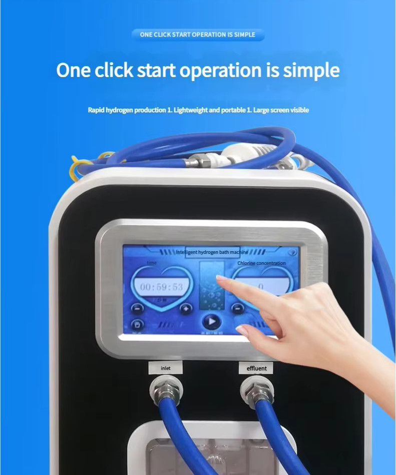 Nano Hydrogen Bath Machine Bathroom Beauty PEM Pure Water Mixed ...