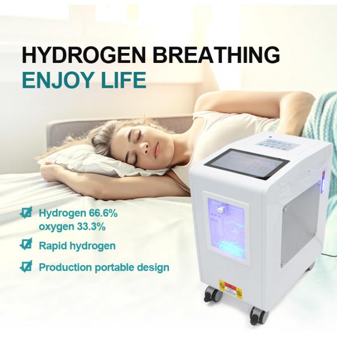 Moveable Hydrogen Gas Machine Oxygen Inhaler English Interface 3000Ml ...
